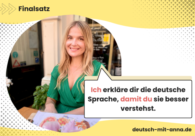 Finalsatz - einfach erklärt mit Beispielen
