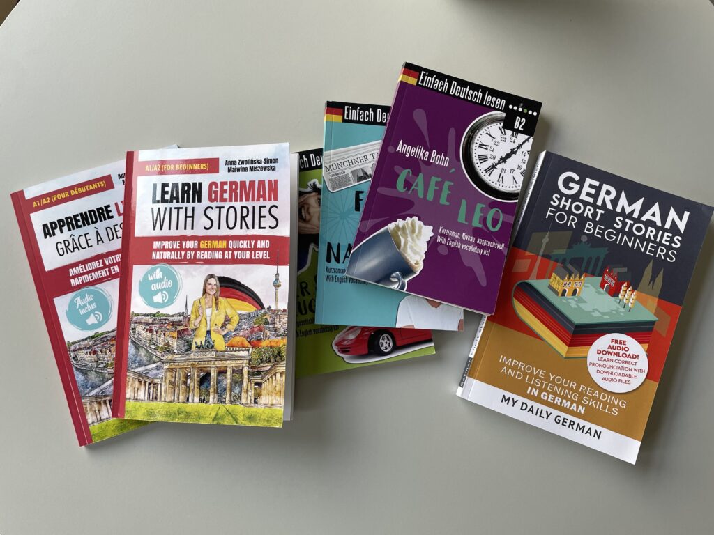 Einfache Romane zum Deutsch Lernen (A1) - für Anfänger