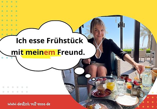 Dativ - einfach erklärt - Deklination, Fragewort, Artikel + Beispiele