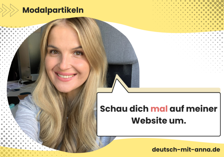 Modalpartikel endlich verstehen! (+ Beispiele & Übungen)